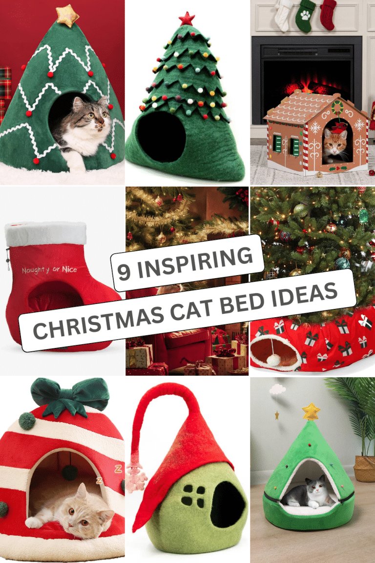 Christmas Cat Bed Ideas: Festive Comfort for Your Feline Friend